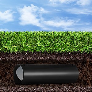 Qualirey 6 Pcs Mole Traps for Lawns Pocket Gopher Trap Catch and Release Live Mole Trap Tunnel Rodent and Gopher Trap Humane Mole Traps for Lawns, Easy to Use, Reusable for Eliminating Pests (Black)