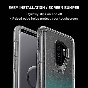 OtterBox SYMMETRY SERIES Case for Samsung Galaxy S9+ - Retail Packaging - Polycarbonate Synthetic rubber,Lightweight, BLACK