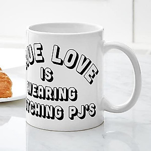 CafePress True Love Is Wearing Matching Ceramic Coffee Mug, Tea Cup 11 oz