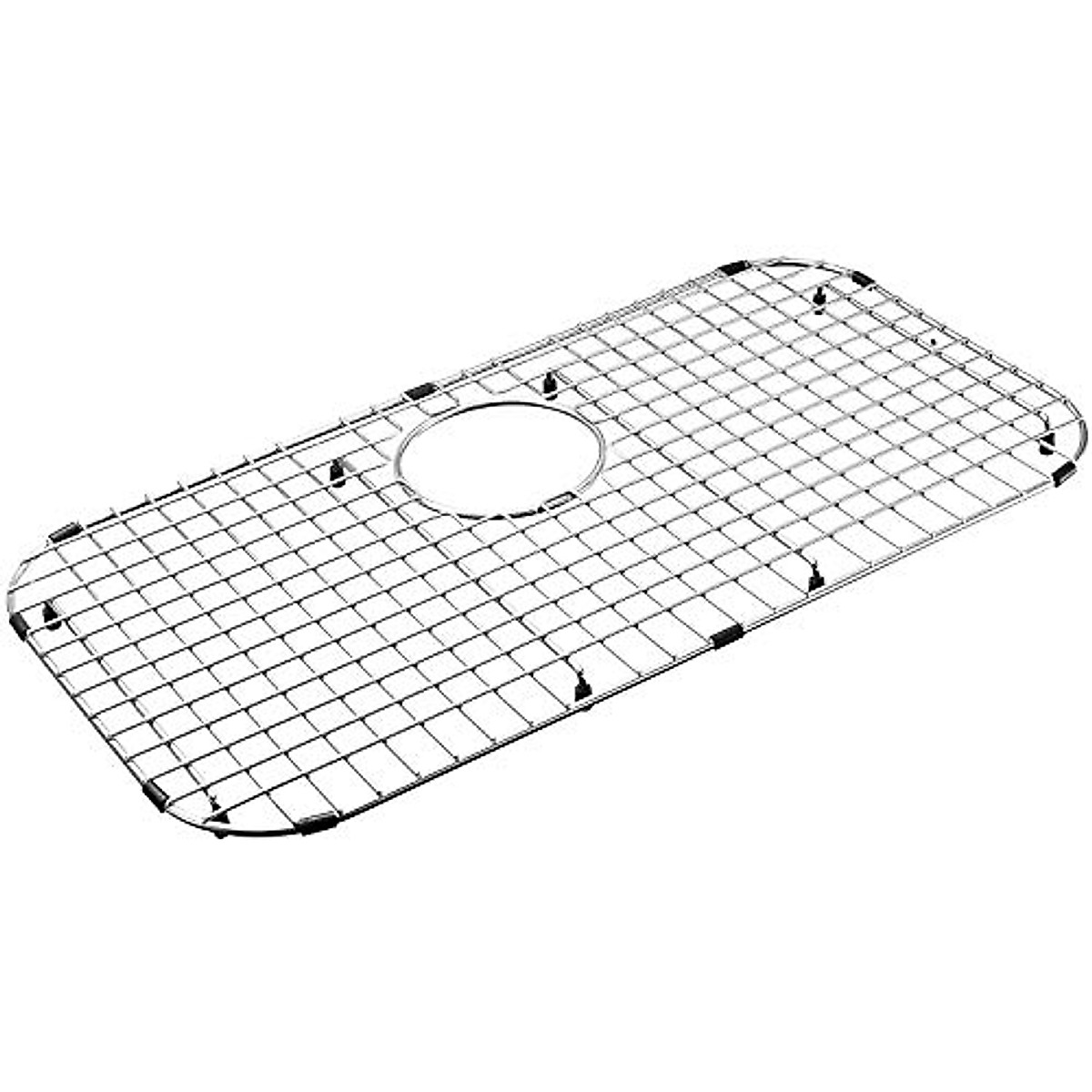 Serene Valley Sink Bottom Grid 26" x 14", Rear Drain with Corner Radius 3-1/2", ND2614R