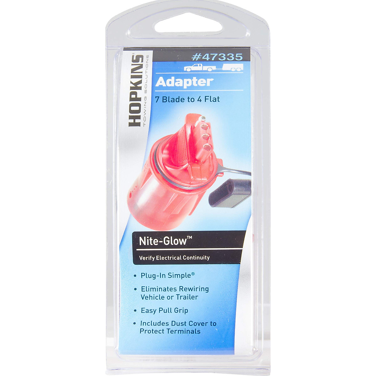 Hopkins 47335 4 Wire Flat Nite-Glow Adapter