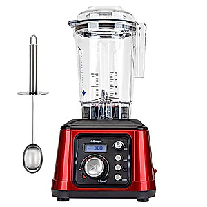 Tribest Dynapro High Speed 2.5HP Blender, Commercially Certified,Red,One Size