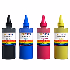 Eco Solvent Ink for Epson ecosolvent Printer WF7710 WF7720 WF7820 ET 2720 ET 2760 ET 2750 ET 4700 ET 2800 ET 2803 ET 2850 ET 15000 Water Based ecosolvent Ink 400ML
