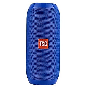 TG117 BT Outdoor Speaker Waterproof Portable Wireless Column Loudspeaker Box with TF Card FM Radio