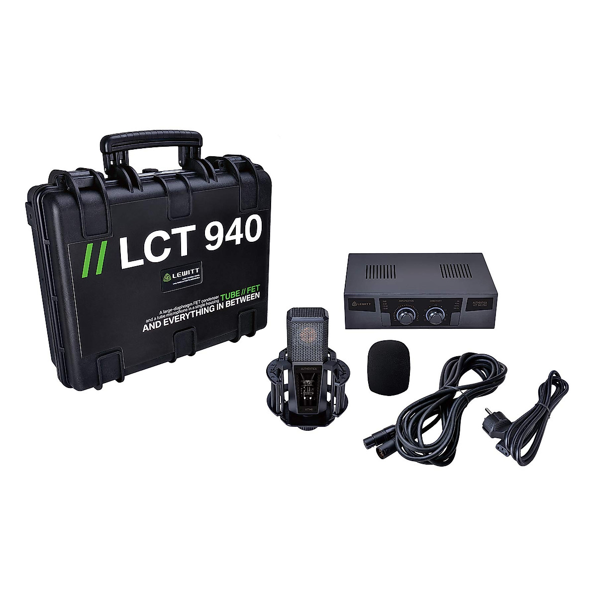 LCT 940 Premium Large-Diaphragm FET Condenser and Tube Microphone