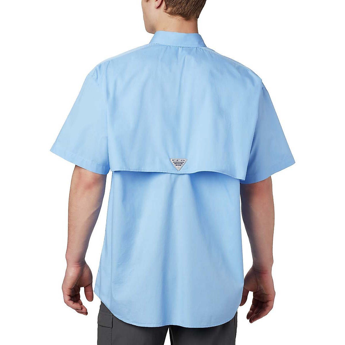 Columbia Men's Bonehead Short Sleeve Shirt, White Cap, Large