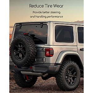 2Pcs Rear Toe Link Alignment Bolts Fit for Jeep Patriot Compass Grand Cherokee Dodge Journey Chryslr 200 Sebring, High Strength Steel Camber Bolt Kit Replace 6508486AA 06508486AA