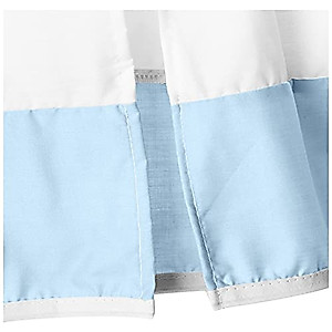 Baby Doll Sweet Lodge Collection Crib Skirt/Dust Ruffle in Blue