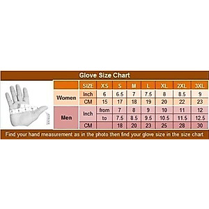 FMC Motorcycle Women's Leather Blk Driving Waterproof Gloves with Hipora Insert Soft (XS Regular)