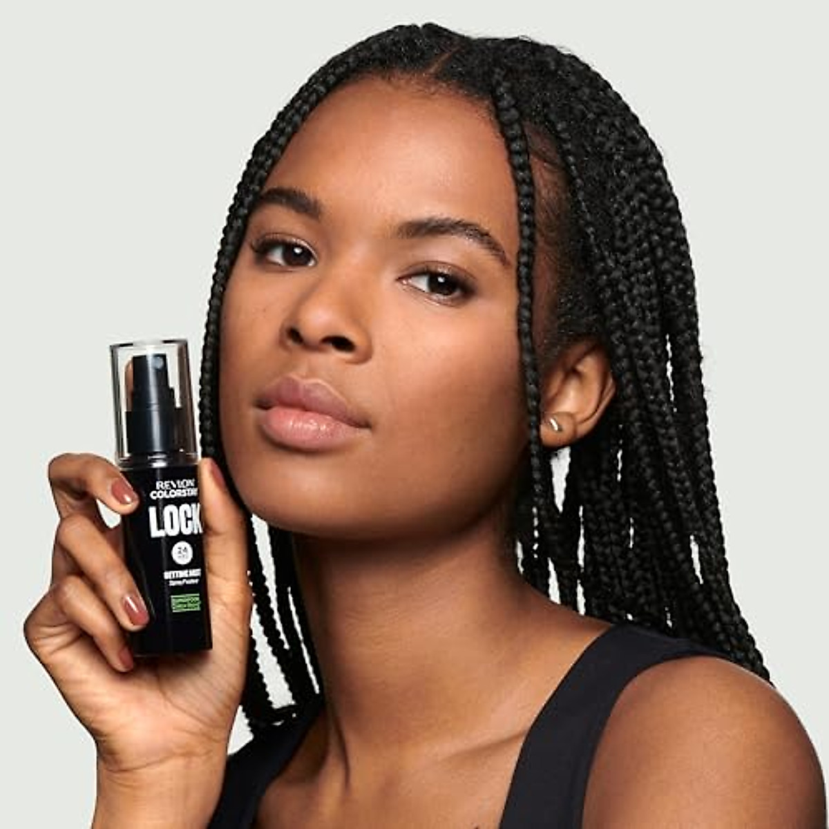 Revlon Colorstay 24 Hr Lock Setting Mist, Keeps Face Makeup from Melting & Fading, Mattifying, Blurring & Oil Absorbing Spray, Transfer-Proof & Mask Friendly, 1.9 fl oz