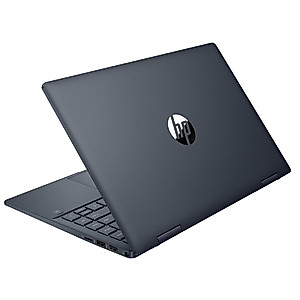 HP 2023 Pavilion 2-in-1 14" FHD Touchscreen Laptops for Student & Business, Intel 12th Gen Core i3-1215U, Up to 4.4 GHz, 8GB RAM|512GB SSD, Long Battery Life, USB-C, Windows 11, Blue, ROKC HDMI Cable