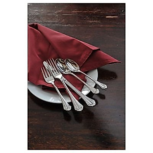 Oneida 2272SPLF Marquette Flatware - Oval Soup Spoon - Case of 1 Dozen