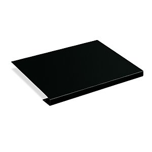 HON 38000 Series "L" Group Corner Sleeve Connector, Black Metal, 22-1/2w x 18d