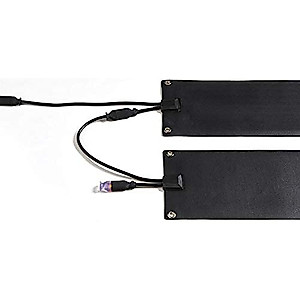 HeatTrak Heated Snow Melting Mats for Stairs - Heated Outdoor Mats - Electric Snow Melting Mats for Winter Snow Removal - Trusted Snow and Ice Melting Mats and No-Slip Stair Heating Mats (10" x 48")