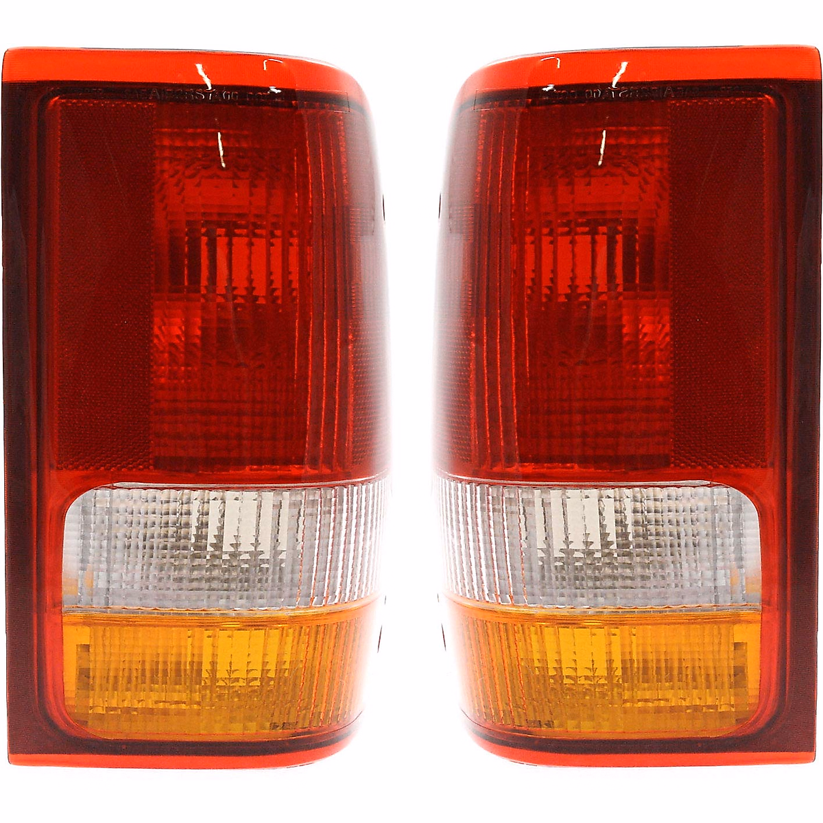 Evan Fischer Driver and Passenger Side Tail Light Compatible with 1993-1997 Ford Ranger - FO2801110, FO2800110