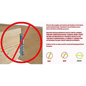 Hang Em Fast Easy Joist Hanging Tool - Hang Man Tool - 2x4 2x6 2x8 2x10 2x12 Metal Joist Hanger - Light Weight Durable Ergonomic Design