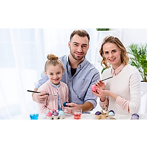 10Pack Detail Paint Brush Set - Premium Miniature Paint Brushes, Fine Detial Paint Brushes for Warhammer 40k Miniature Figures, Fine Detailing by OYAOL