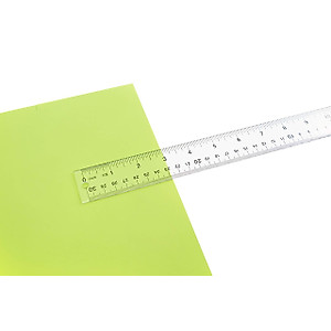 Westcott Clear Flexible 12" Acrylic Metric Ruler (500-10562), Case of 144