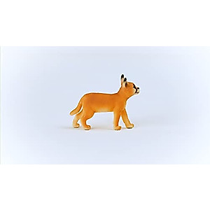 Schleich Wild Life New 2023, Wild Animal Jungle Safari Toys for Kids, Baby Caracal Toy Figurine, Ages 3+