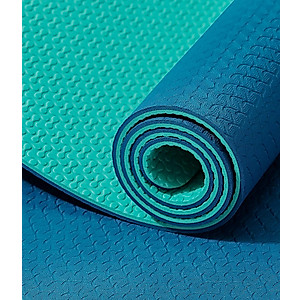 IUGA Yoga Set - Yoga Mat and 2 Yoga Blocks with Strap Included, Yoga Set for Starters and advanced yogis