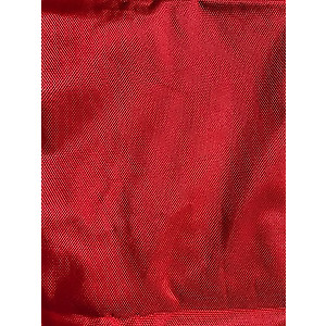 FIREDISC Universal Cover | Protector for Propane Cooker | Heavy Duty Waterproof Cover for Outdoor Cooker | Cover for Grill | Weatherproof Gas Grill Cover | 11.97 x 10.67 x 2.56 inches | Red