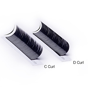 Eyelash Extensions Individual Lashes 0.20mm C Curl 8-15mm Mink Eyelash Extension Supplies Lash Extensions Professional Salon Use Black False Lashes Mink Lashes Extensions by EYEMEI (0.20-C-MIXED)