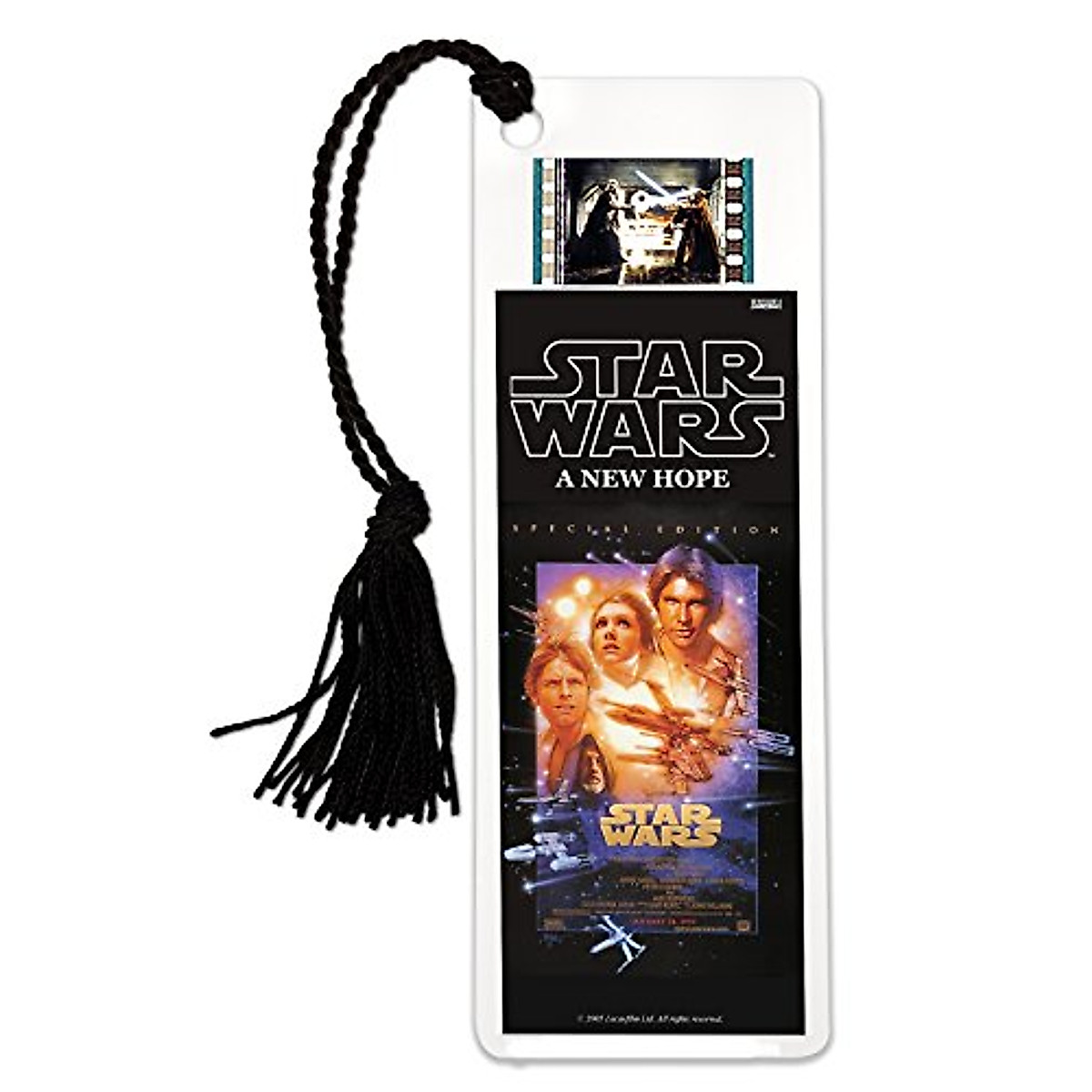 Star Wars Episode IV: A New Hope FilmCells Laminated 2x6 Bookmark with 35mm Clip of Film and Tassel