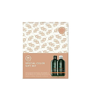 Tea Tree Paul Mitchell Special Color Holiday Gift Set, Shampoo + Conditioner, For Color-Treated Hair