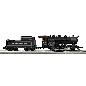 Lionel Pennsylvania Flyer LionChief 0-8-0 Freight Set with Bluetooth Capability, Electric O Gauge Model Train Set with Remote