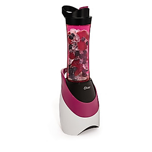 Oster BLSTPB-WPK My Blend 250-Watt Blender with Travel Sport Bottle, Pink