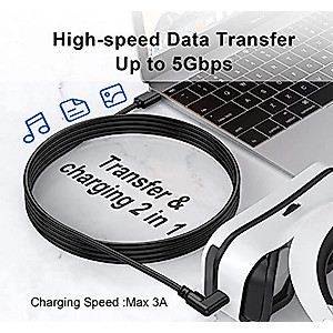 Oculus Quest 2 Link Cable [16.4FT], Oculus Link Virtual Reality VR Cable for Quest1 and Quest 2, Long USB 3.0 to USB C Cable, 5GB Data Transfer, Charge Link Cable – PC VR