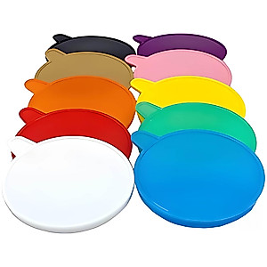 Soda Pop Tops - 12 Pack Can Lid Covers, Assorted