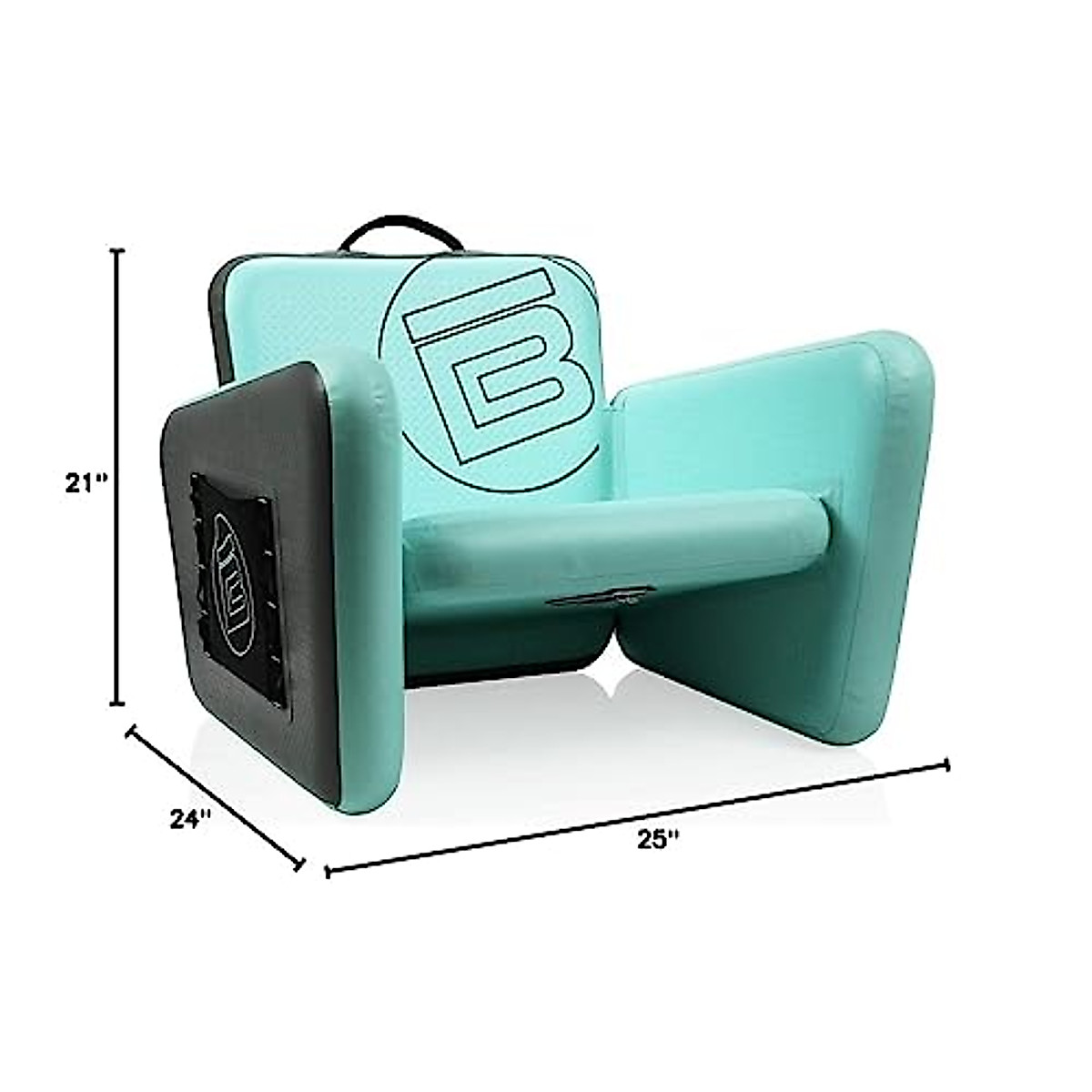 BOTE Aero Inflatable Beach Camping Chair Folding Air Chair for Adults Ultra Lightweight Blow Up Single or Multi Pack Options Travel Family Friendly Multiple Colors