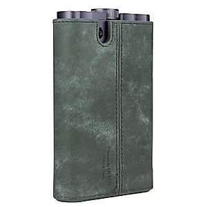 Miter Case for iFi Audio xDSD Gryphon Pro / Gryphon dac , Handmade Italy Pueblo Leather Case Cover for GryphonPro (Green)