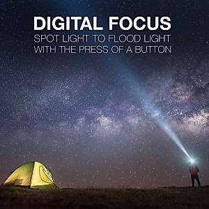 Energizer LED Headlamp Pro315, Rugged IPX4 Water Resistant Head Light for Camping, Outdoors, Power Outage Emergency (Batteries Included)