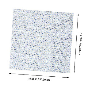 JEWEDECO 7pcs Cotton Bed Sheets Quilting Fabric Cotton Percale Sheets Fabric Patchwork Craft Precut Fabric Squares Craft Fabric Scraps Scrapbook Crafts Cloth Manual Leftovers