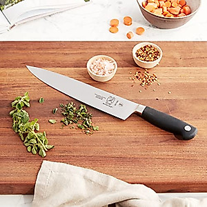 Mercer Culinary M21080 Genesis 10-Inch Short Bolster Chef's Knife,Black