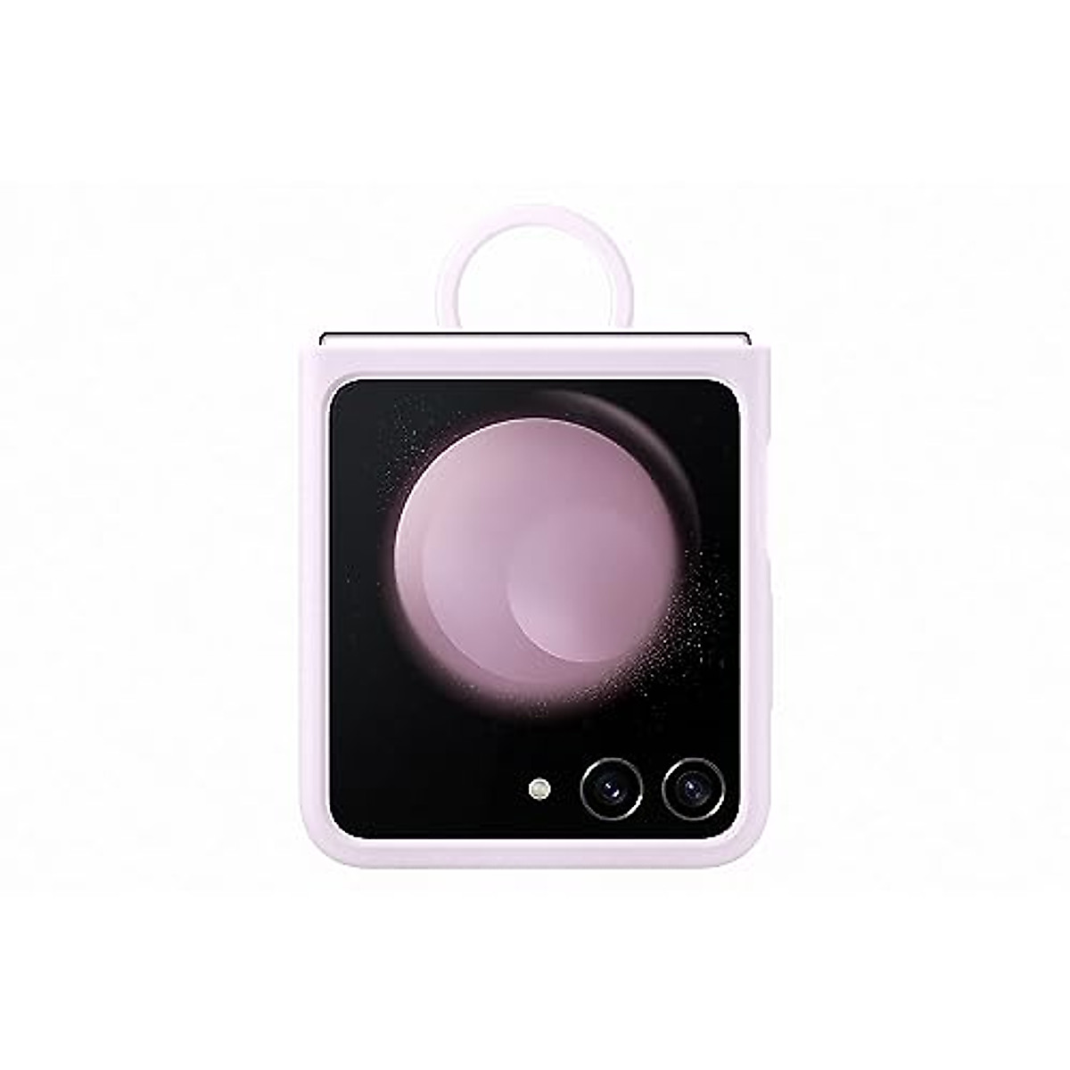 Samsung Galaxy Official Silicone Case with Ring for Z Flip5, Lavender