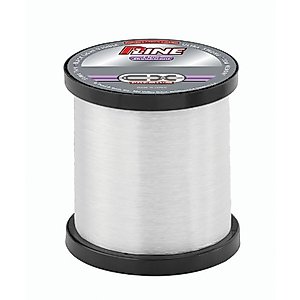 P-Line CX Premium Fluorocarbon Coated Mini Bulk Fishing Spool (1000-Yard, 10-Pound, Clear Fluorescent)