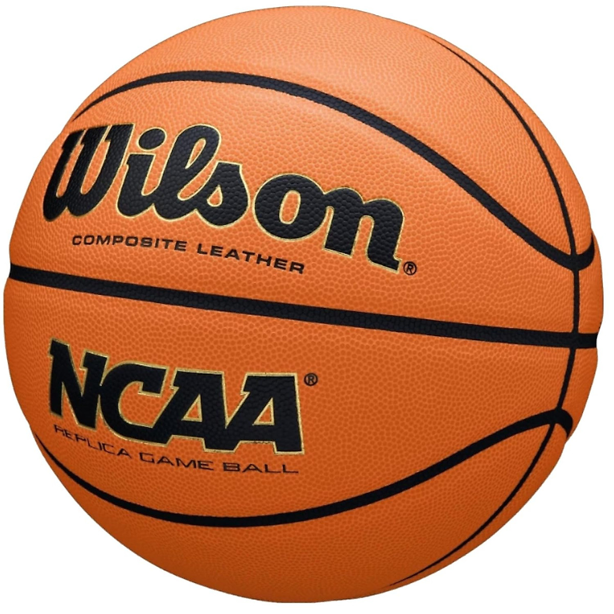 Wilson NCAA Evo NXT Replica Basketball - Size 7 - 29.5", Orange