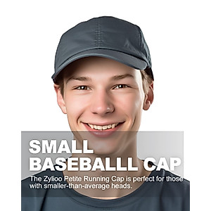 Zylioo Little Heads Solid Color Cap,Small Size UV Summer Cap,Unisex Sun Cap for Bald Heads