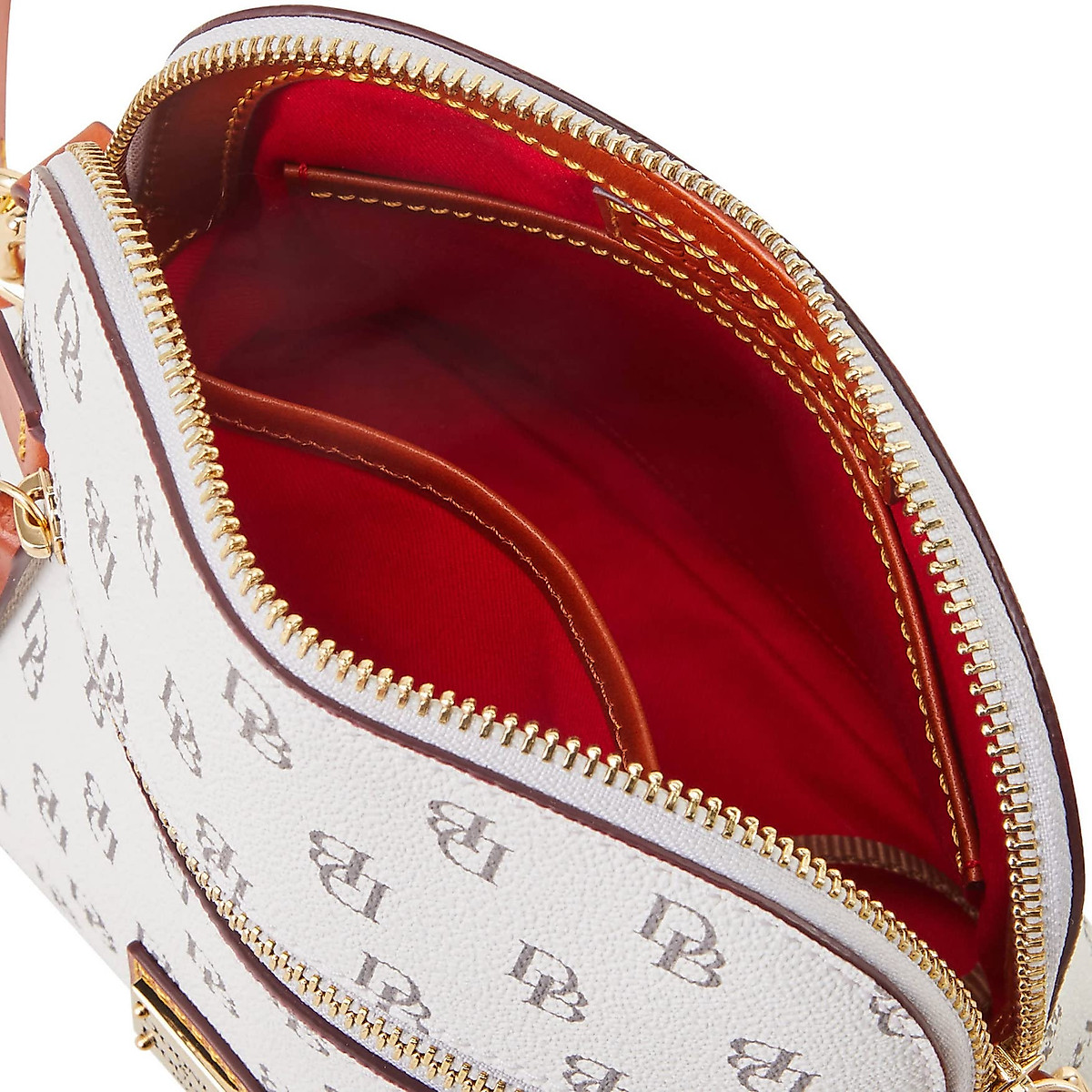 Dooney & Bourke Handbag, Gretta Domed Crossbody - Bone