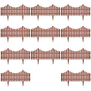 Garden Fence Edging, Fence Stone Hammer in Lawn Edging Spring Yard Lawn Garden Faux Stone Patio Fence Garden Decor Flower Grass Bed Border