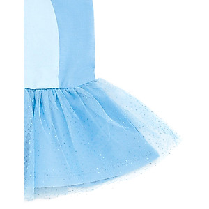 Bluey Toddler Girls Cosplay T-Shirt Dress and Leggings Outfit Set 4T