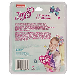 JoJo Siwa 6 Piece Lip Gloss Clamshell