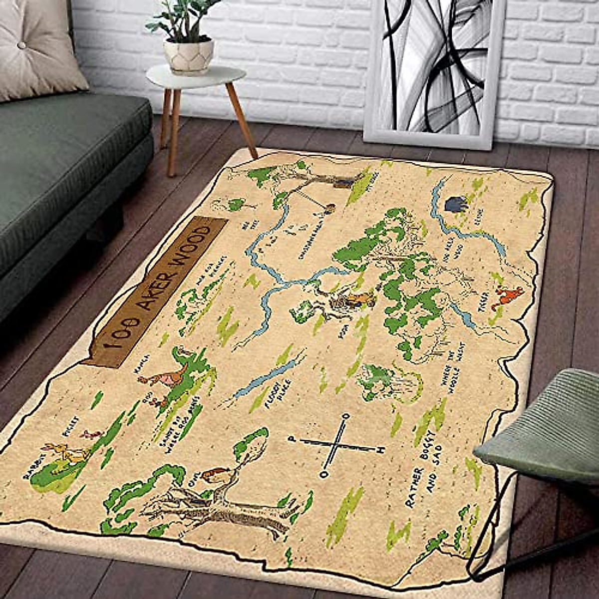 Hundred Acre Wood Rugs for Livingroom