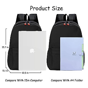 POWOFUN 15 inch Kids Backpack Lightweight Elementary School bag Kindergarten Bookbag Casual Travel Daypack