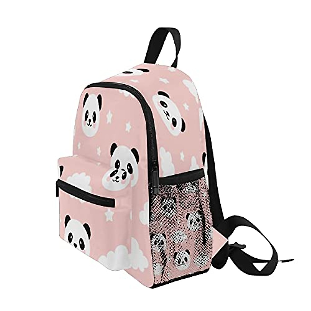 ALAZA Toddler Backpack for Boys Girls,Cute Panda Animal With Clouds Kids Backpack with Chest Clip Preschool Nursery Travel Toy Bag