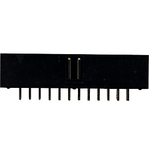 whiteeeen 20pcs 2 x 12 24 Pins 2.54mm IDC Socket Straight Male Box Header Connector