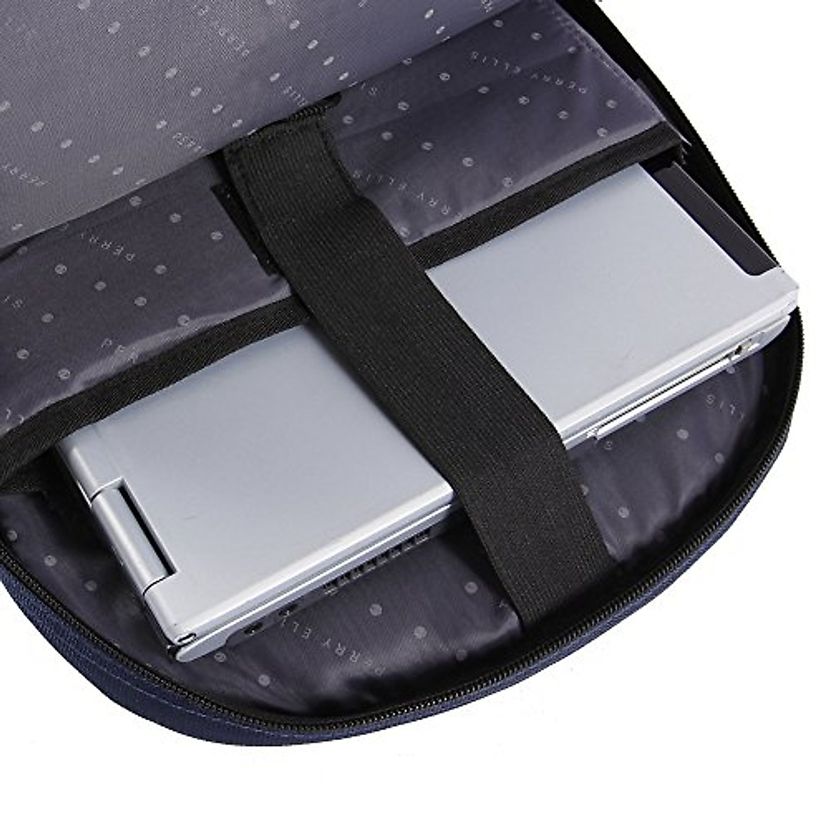 Perry Ellis Men's P19 Business Laptop Backpack with Tablet Pocket, Navy, One Size